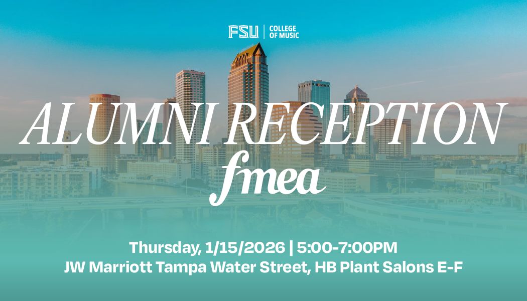 Join FSU at FMEA - Florida State University College of Music